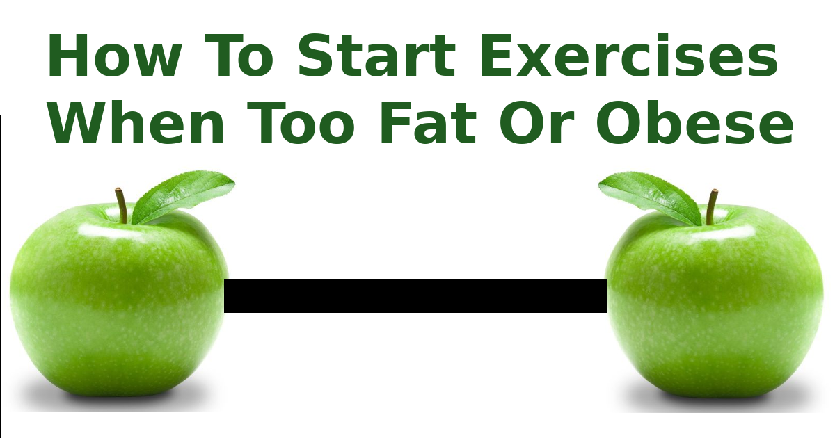 How To Start Exercising When Too Fat - Lower Ab Exercises